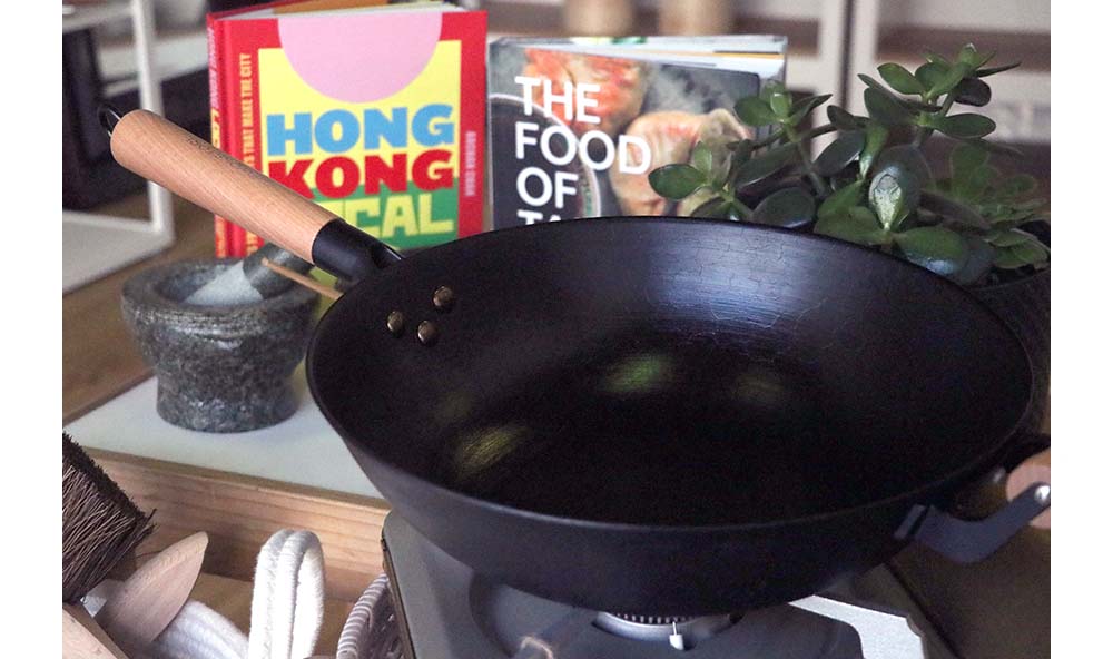 Wok Store Pre-Seasoned Cast Iron Woks with Long Handles - The Wok Store ...